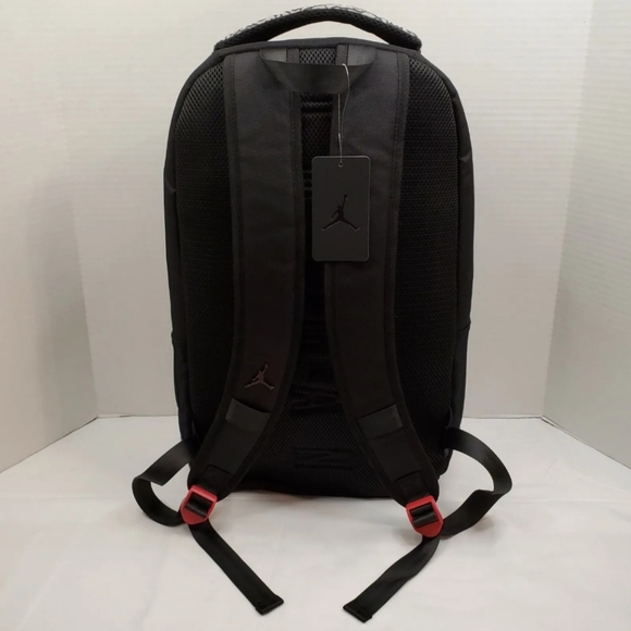 Jordan | Bags | Jordan Jumpman Black Cement Large Laptop Backpack ...